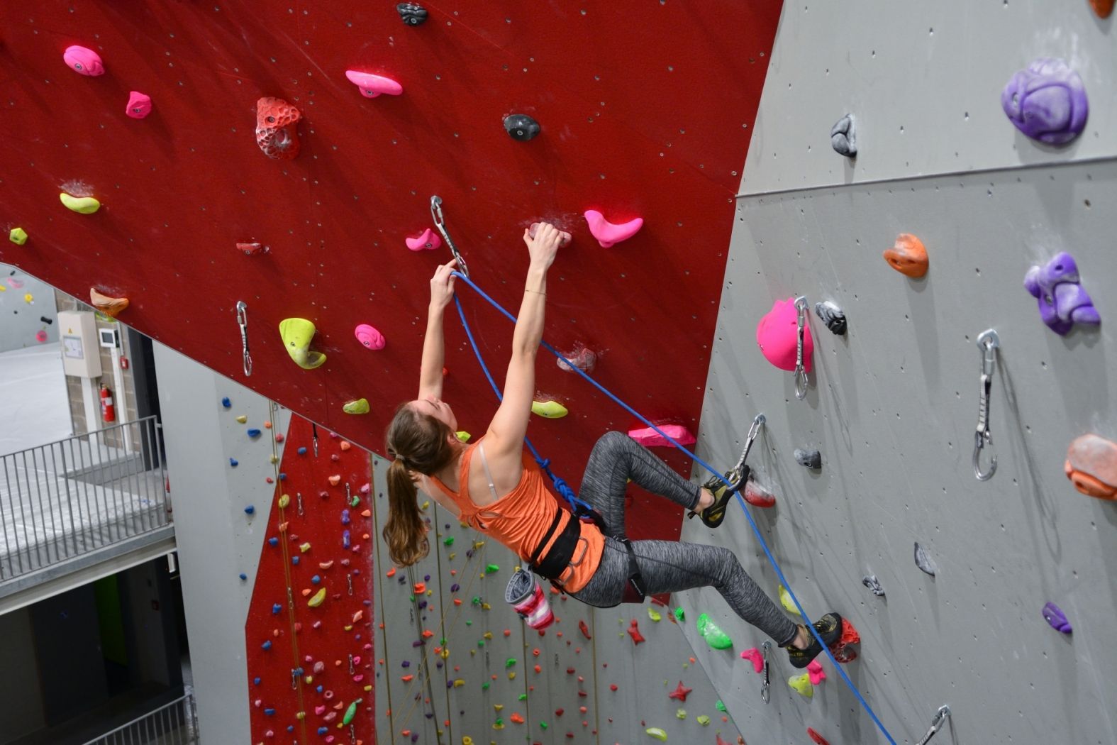 RedRock Climbing Center Visit Minett